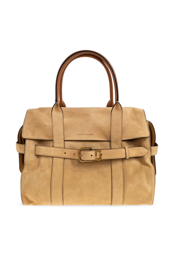 Marc Jacobs Suede Bag With Logo