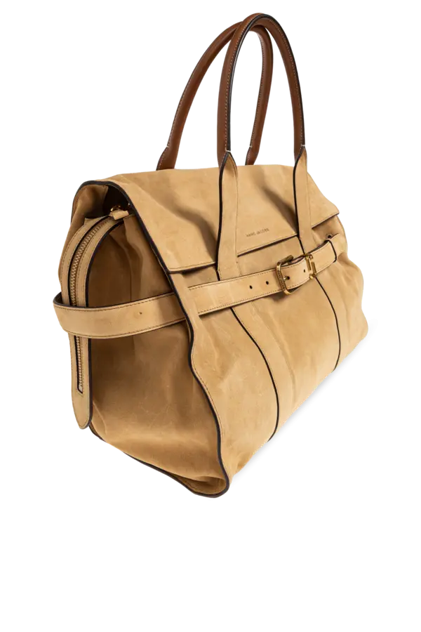 Marc Jacobs Suede Bag With Logo