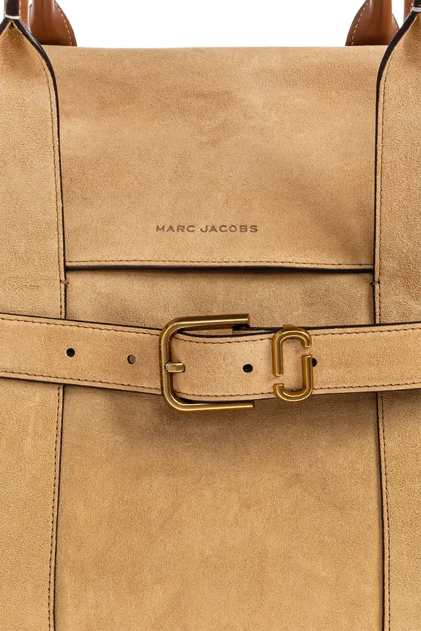 Marc Jacobs Suede Bag With Logo