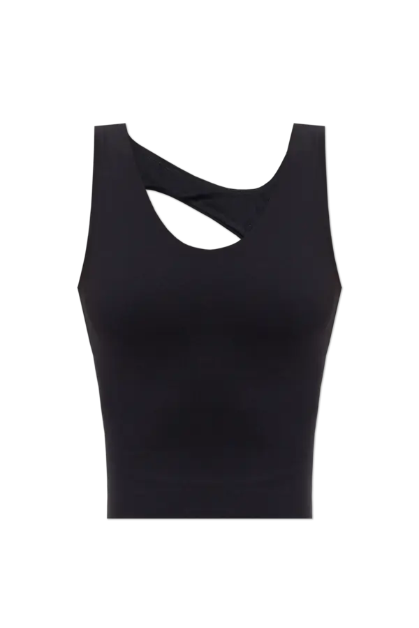 Nike Asymmetrical Cut-out Training Crop Top