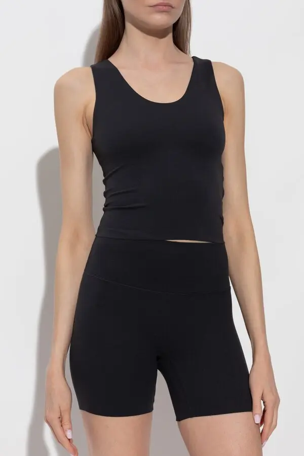 Nike Asymmetrical Cut-out Training Crop Top