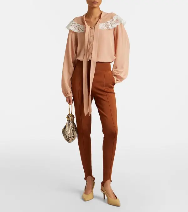 Chloé Small Leather Top-handle Bag - Beige