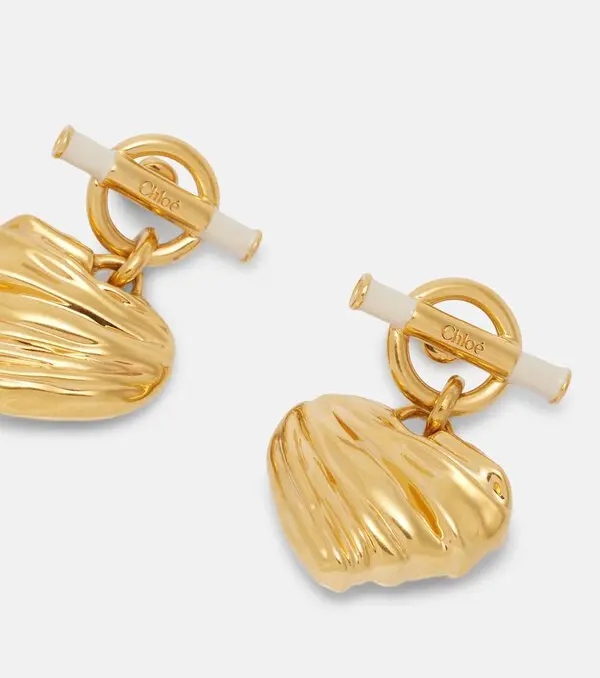 Chloé Heart Drop Earrings