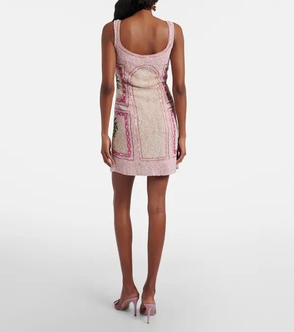 LA FUORI Embellished Minidress