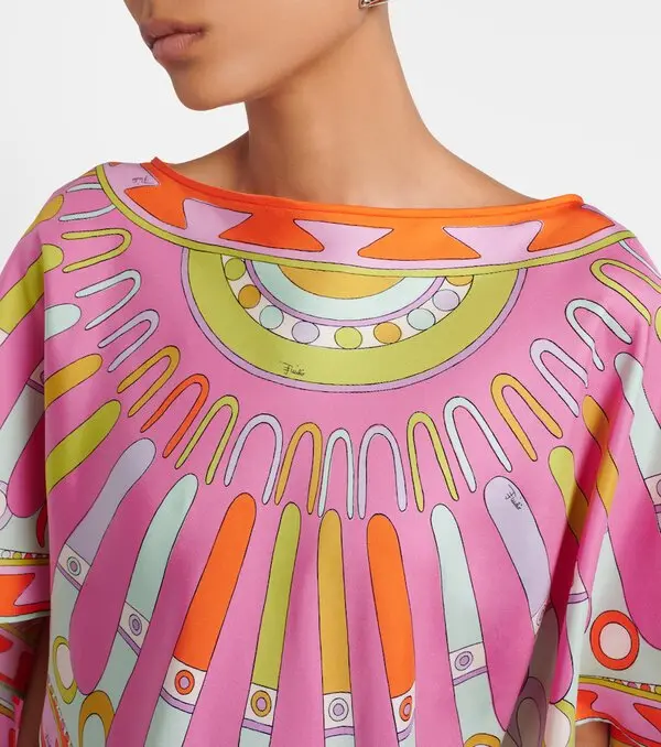 Emilio Pucci Silk Twill Top