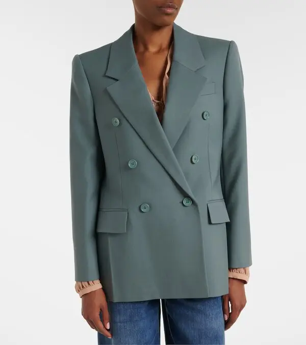 Chloé Double-breasted Wool Blazer