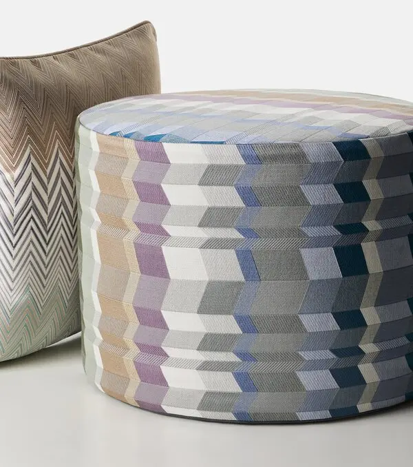 Missoni Positano Cotton-blend Pouf