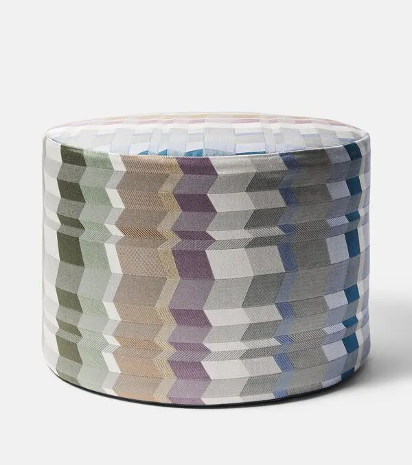 Missoni Positano Cotton-blend Pouf - Multicoloured