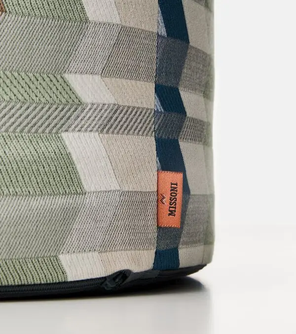 Missoni Positano Cotton-blend Pouf - Multicoloured