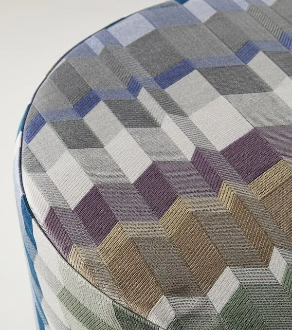 Missoni Positano Cotton-blend Pouf - Multicoloured