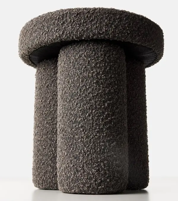 101 COPENHAGEN Big Foot Bouclé Stool