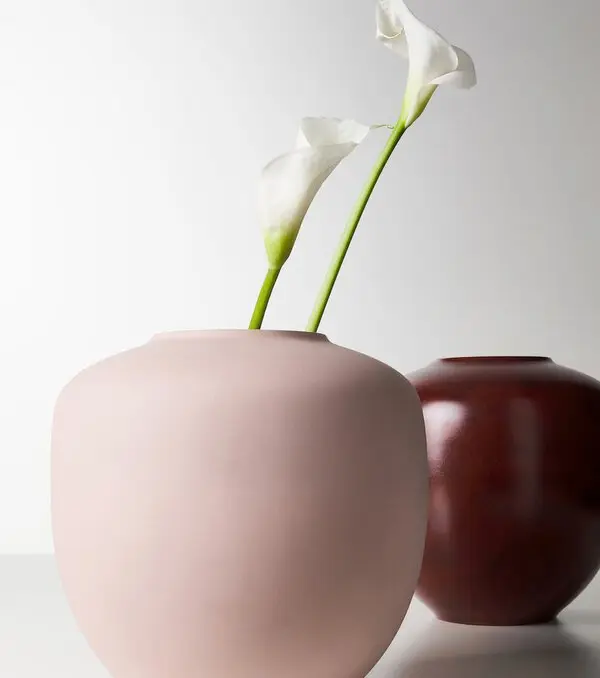 101 COPENHAGEN Sunao Medium Ceramic Vase - Pink