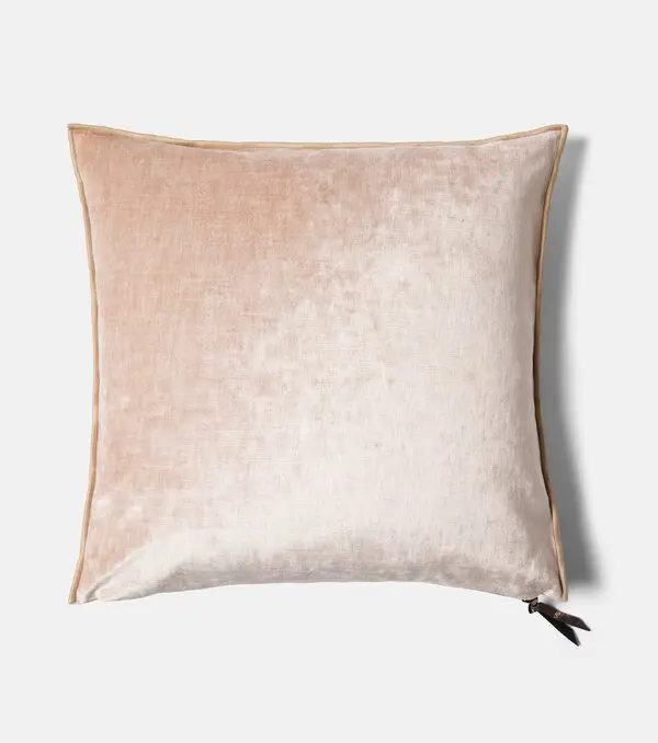 MAISON DE VACANCES Velour Cushion