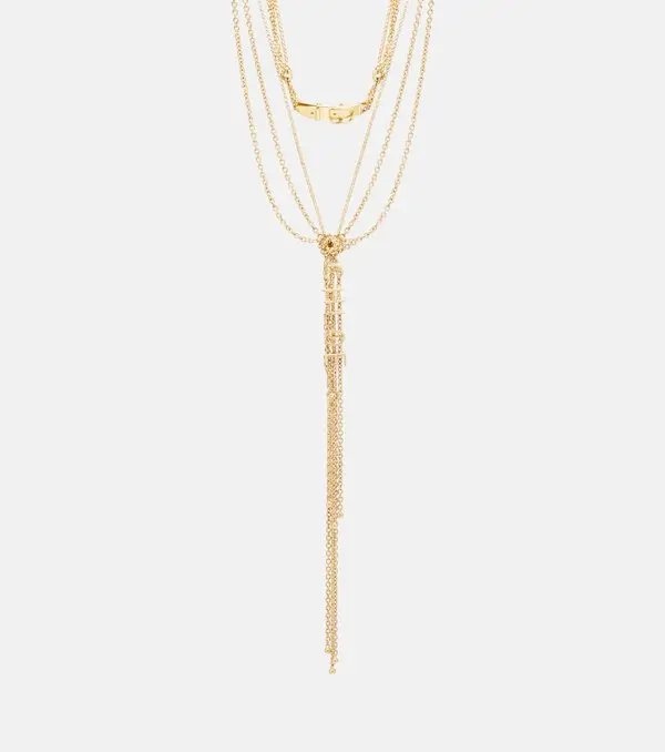 Chloé Laiton Chain Necklace - Gold