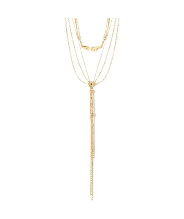 Chloé Laiton Chain Necklace - Gold
