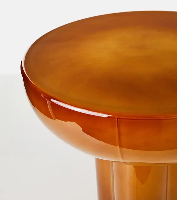 101 COPENHAGEN Crown Tall Glass Side Table
