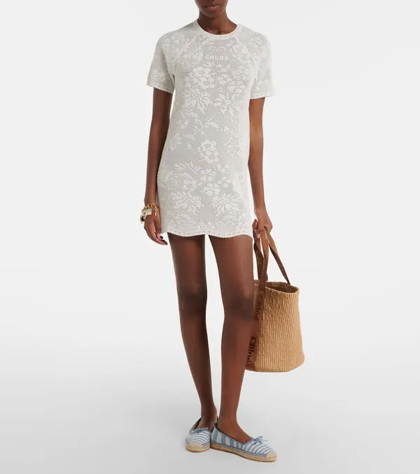 Chloé Woody Large Raffia Basket Bag