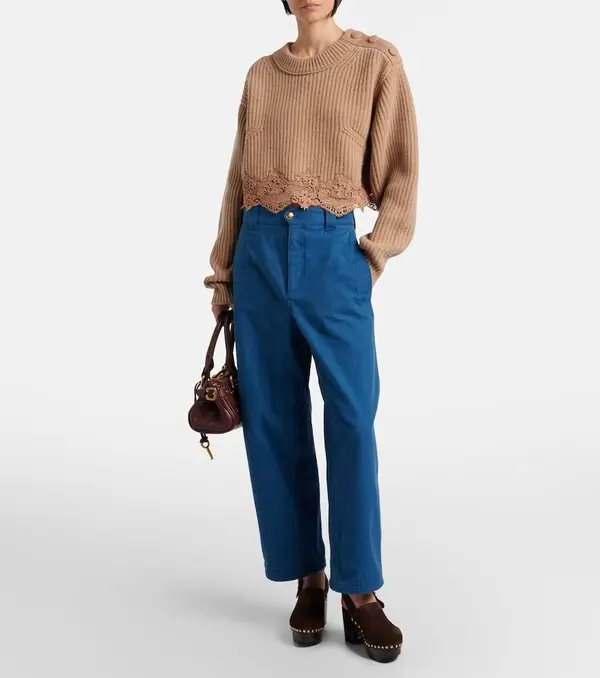 Chloé Jeannette Suede Clogs With Buckle-fastening Ankle Strap
