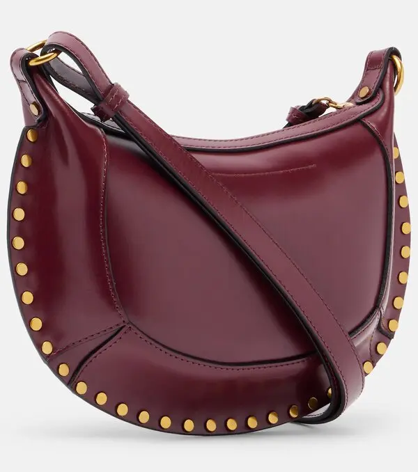 Isabel Marant Étoile Oskan Studded Leather Shoulder Bag