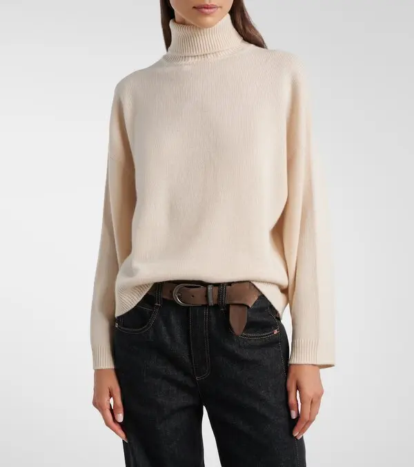 Brunello Cucinelli Cashmere Turtleneck Sweater