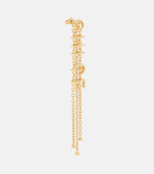 Chloé Brass Drop Earrings