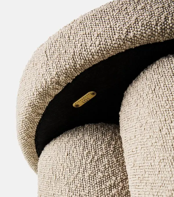 101 COPENHAGEN Big Foot Bouclé Stool