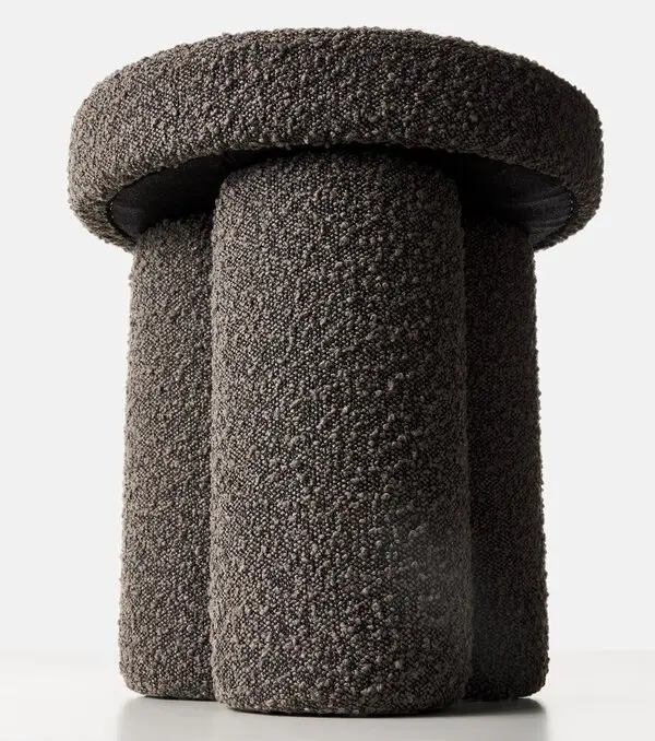 101 COPENHAGEN Big Foot Bouclé Stool