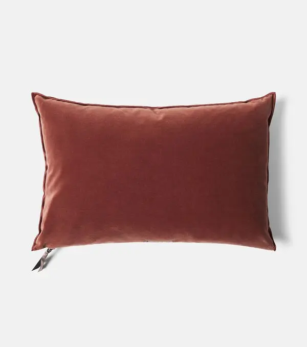 MAISON DE VACANCES Cotton Velour Cushion