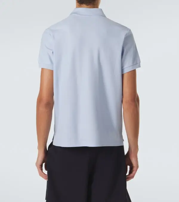 Dunhill Cotton Polo Shirt - Blue