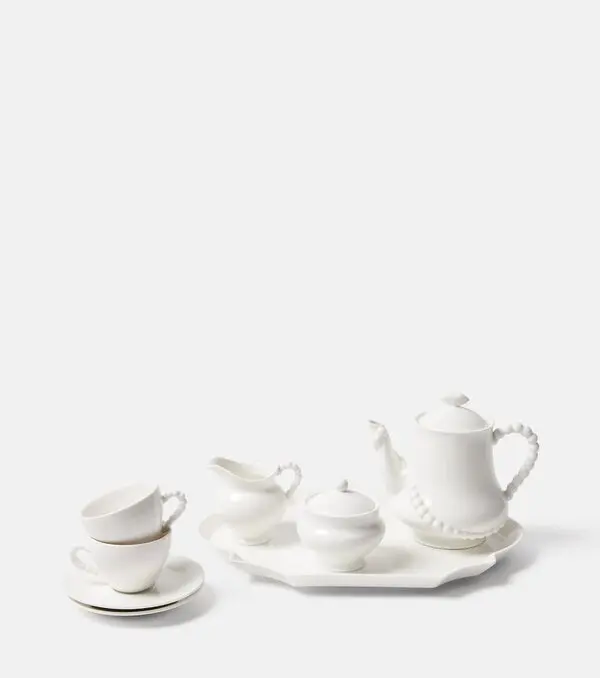 SERAX Les Objets Mouleversants Perle Fine Tea Set Wouters & Hendrix - White