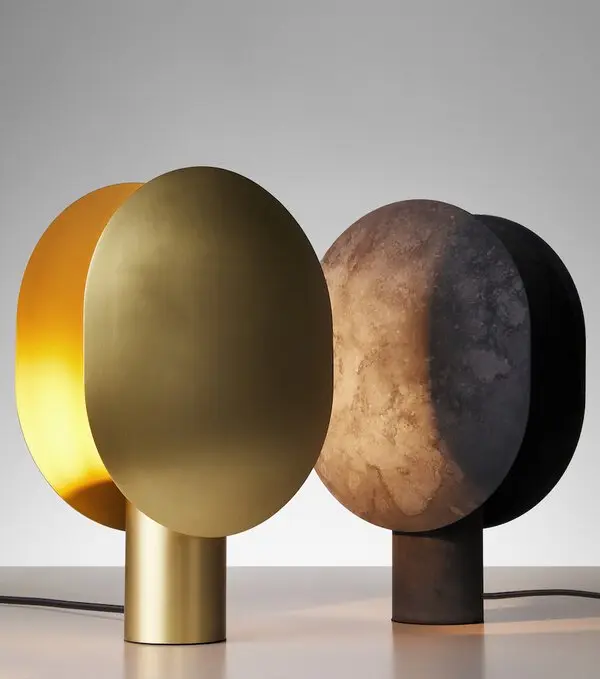 101 COPENHAGEN Clam Table Lamp - Gold