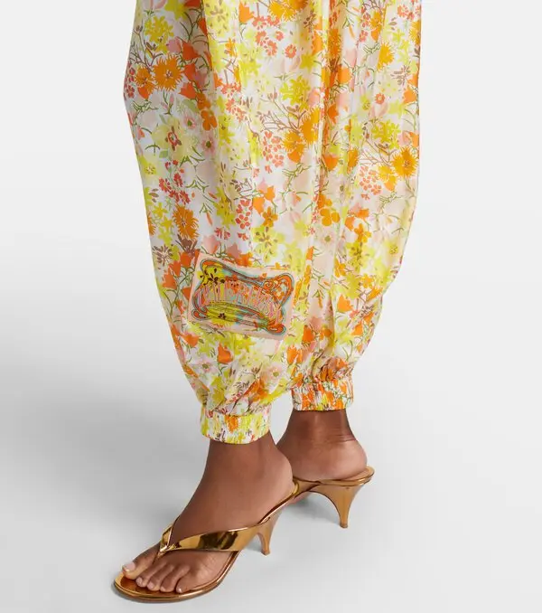 Zimmermann Solstice Silk Floral Jumpsuit