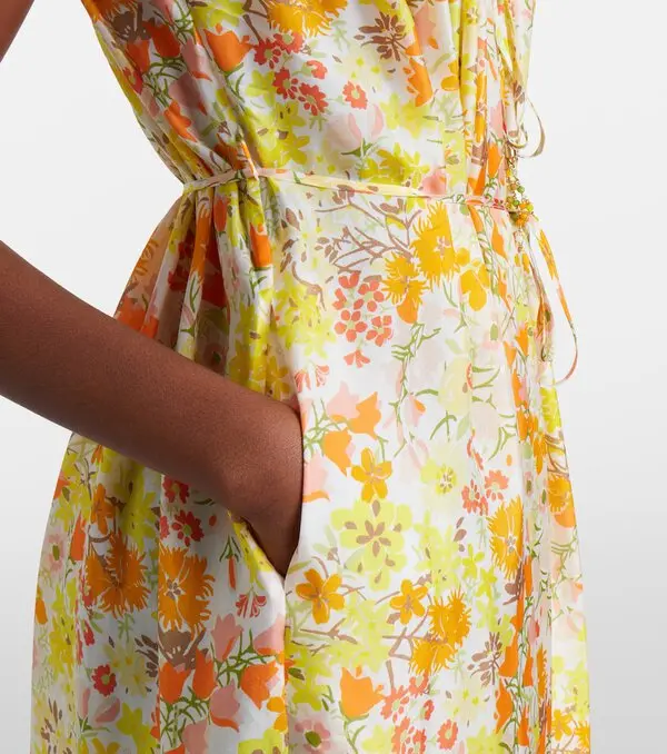 Zimmermann Solstice Silk Floral Jumpsuit