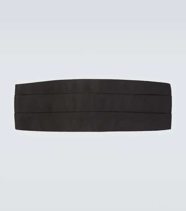 TOM FORD Silk Cummerbund - Black