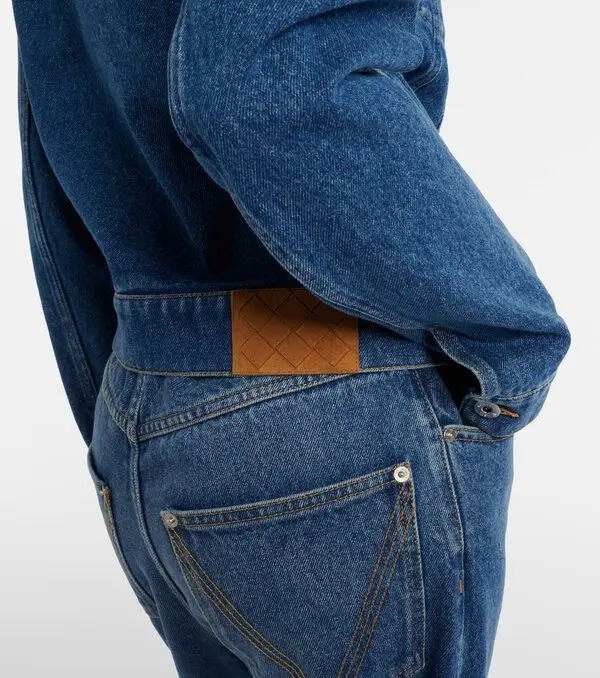 Bottega Veneta Intrecciato Denim Jacket