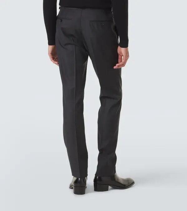 TOM FORD Shelton Wool Suit - Grey