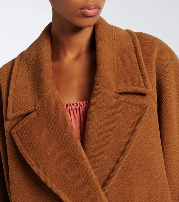 Chloé Double-breasted Virgin-wool Coat