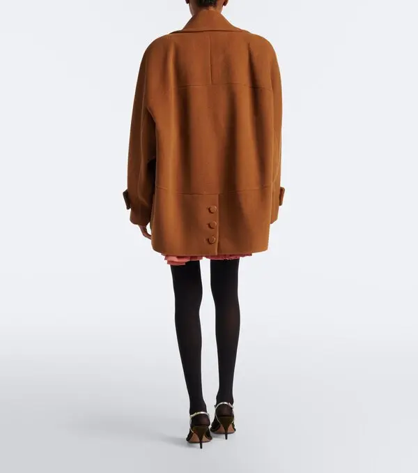 Chloé Double-breasted Virgin-wool Coat