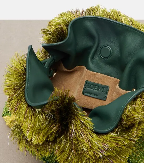 Loewe Flamenco Mini Beaded Clutch
