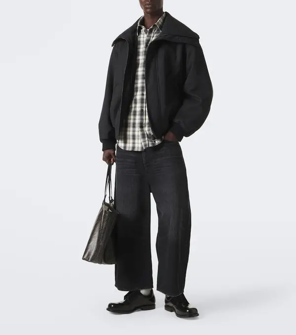 Balenciaga Brushed Leather Derby Shoes