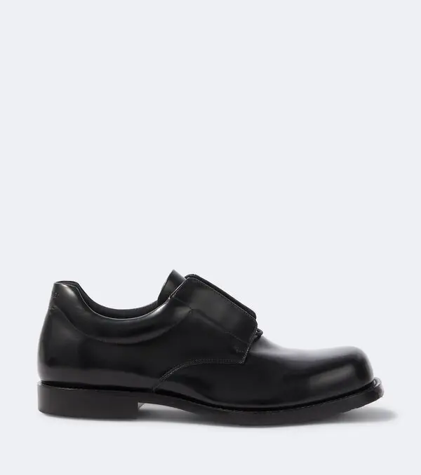 Balenciaga Brushed Leather Derby Shoes