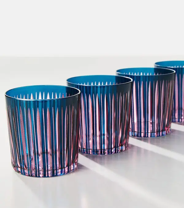 L'Objet Prism Set Of 4 Glasses