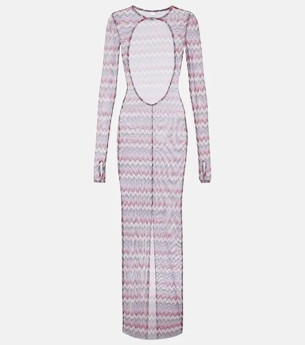 BANANHOT Renne Printed Cotton Maxi Dress - Multicoloured