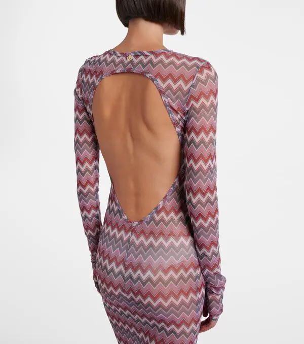 BANANHOT Renne Printed Cotton Maxi Dress