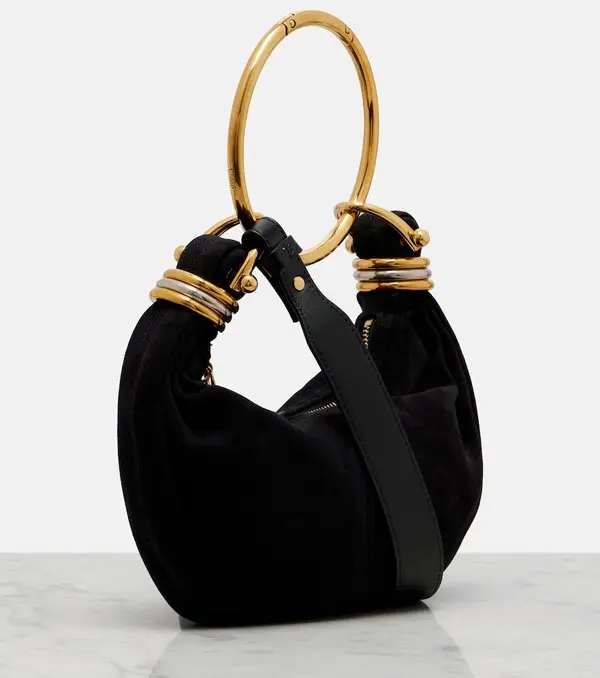 Chloé Small Suede Top Handle Bag