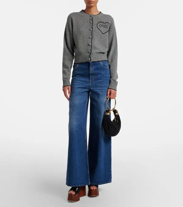 Chloé Small Suede Top Handle Bag