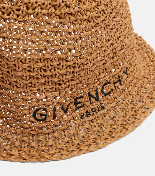 Givenchy Logo Woven Cotton-blend Bucket Hat