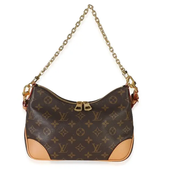 LOUIS VUITTON Monogram Canvas Boulogne Nm Pm Shoulder Bag - Brown