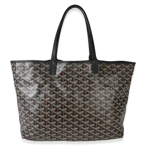Goyard Saint Louis Pm Tote Bag In Goyardine Canvas With Silver-tone Hardware