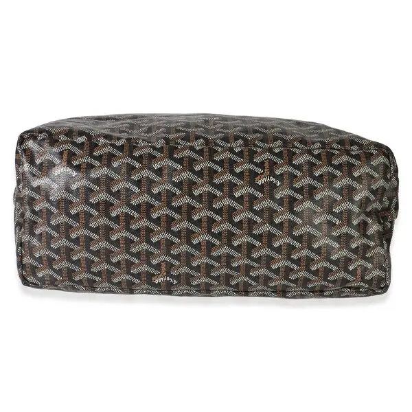Goyard Saint Louis Pm Tote Bag In Goyardine Canvas With Silver-tone Hardware